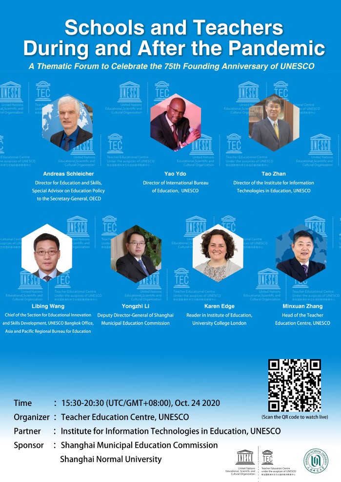 Schools and Teachers During and After the Pandemic-A Thematic Forum to ...